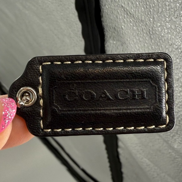 Coach | Bags | Coach Black Bag Tag | Poshmark